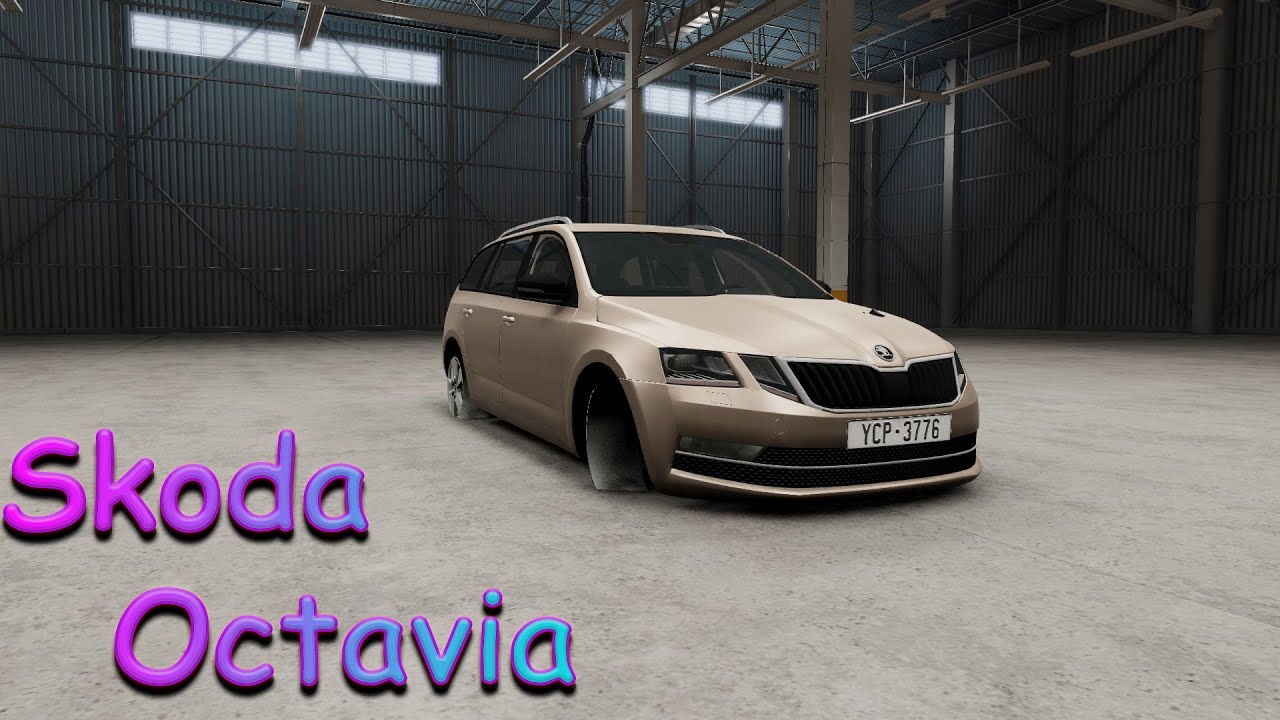 Skoda Octavia-BeamNG Drive(#1053) - YouTube