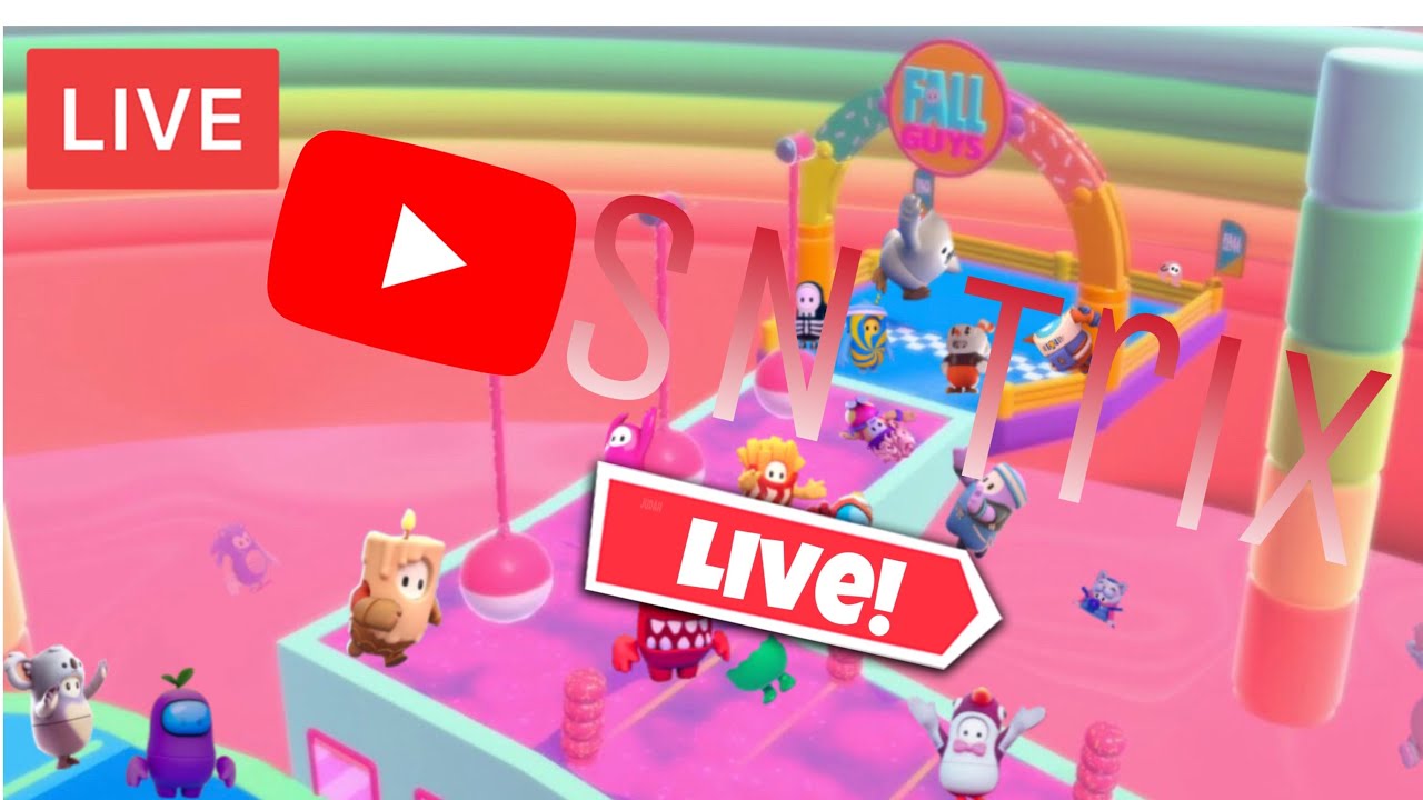 LIVE Fall Guys | Custom Games | All Consoles | LIVE - YouTube