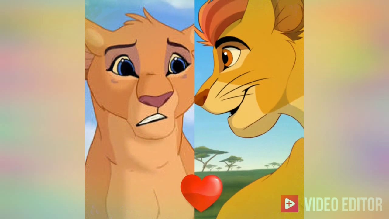Kion and Zuri Love Story by Taylor Swift (The Lion Guard) Music Video ...