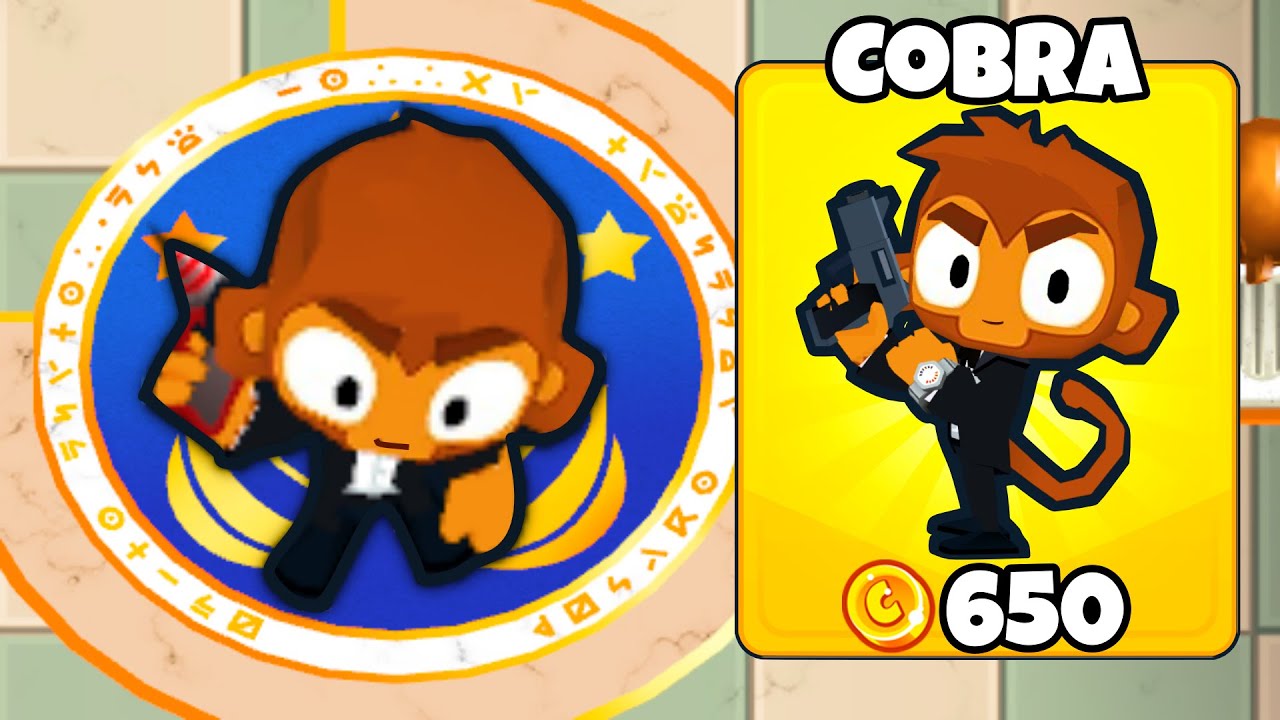 They Added a COBRA HERO to Bloons TD Battles 2! - YouTube