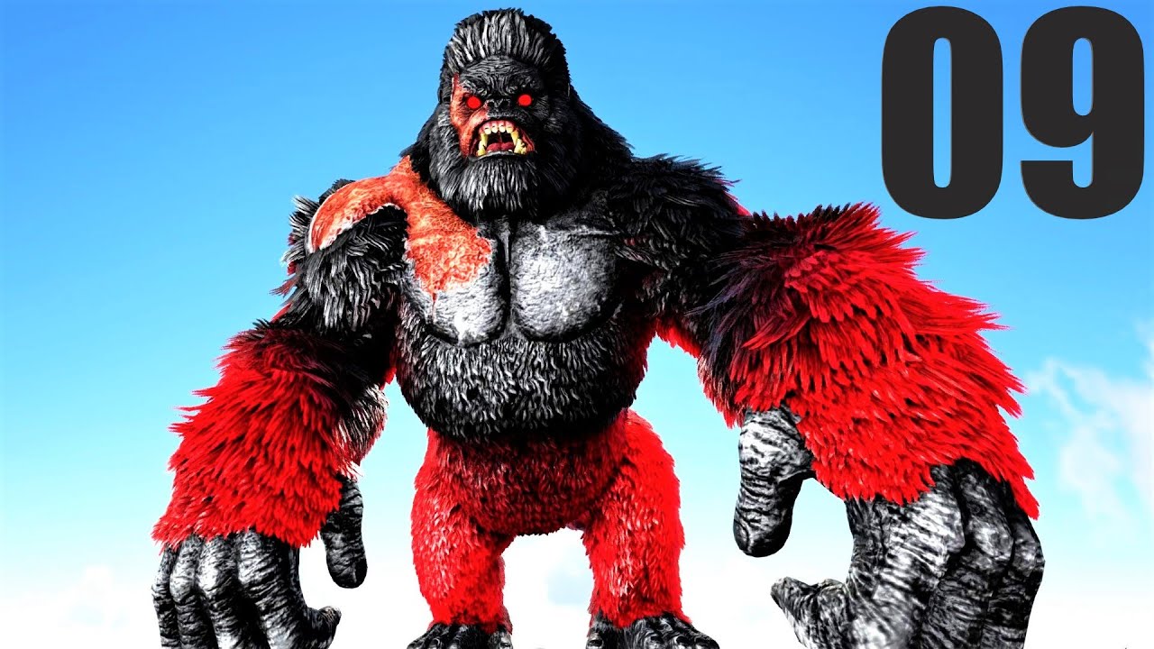 LET'S GO! MINI MEGAPITHECUS APEX GORILLY TAMING | ARK SUPREME ARK ...