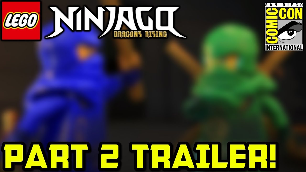They Showed the Ninjago Dragons Rising PART 2 Trailer at Comic-Con ...