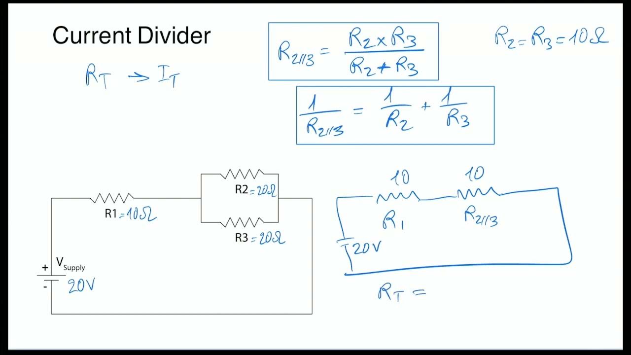Current Divider - Example 1 - YouTube
