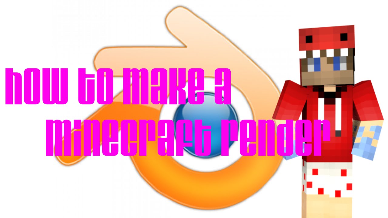 How to make a Minecraft Render using Blender! - YouTube