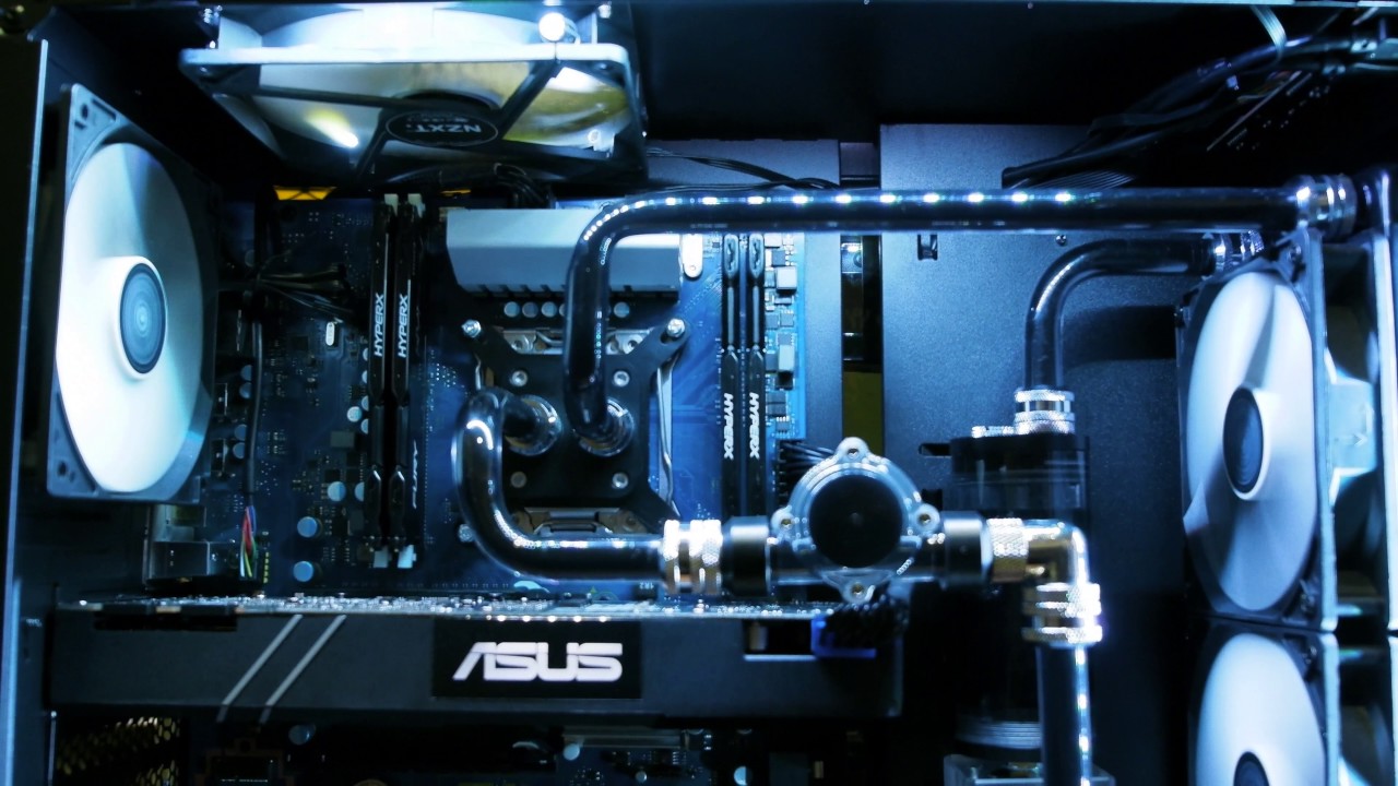 i7 5820K 32GB DDR4 GTX 1080 - Custom Water Cooled Build - YouTube