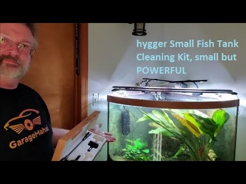 hygger Small Fish Tank Cleaning Kit, Aquarium Cleaning Tool Kit, small ...