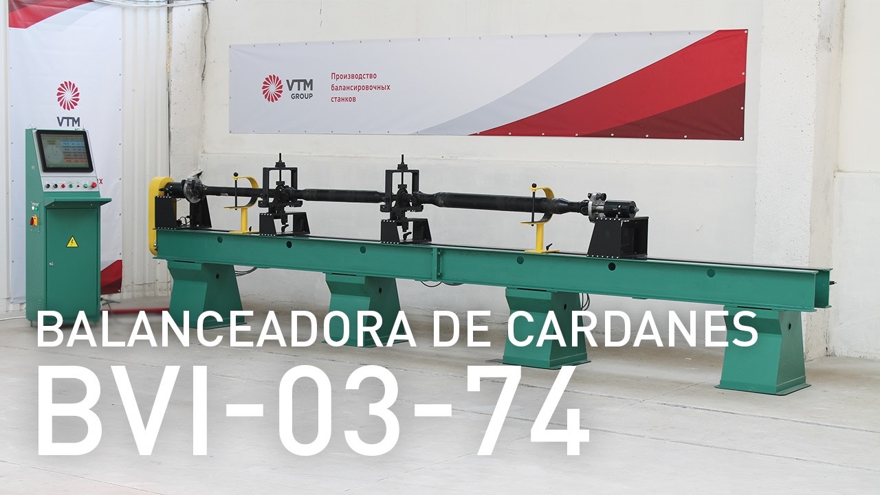 Balanceadora para eje cardan BVI-03-74 | para pequeños talleres de ...