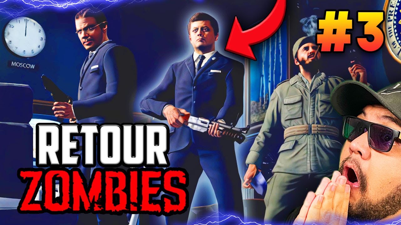 La MAP ZOMBIES avec le PRÉSIDENT des ETATS-UNIS ! (Retour Zombies #3 ...