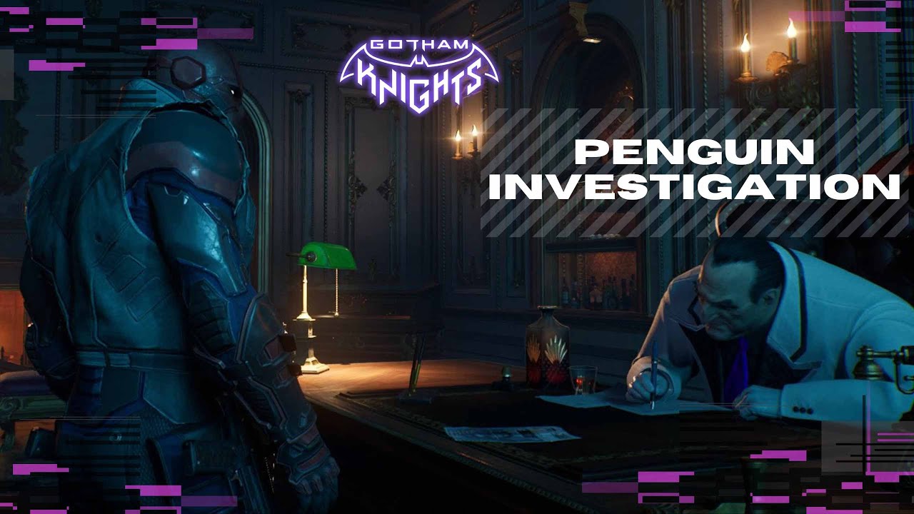 PENGUIN INVESTIGATION | GOTHAM KNIGHTS (PC) | LENOVO LEGION 5 - YouTube