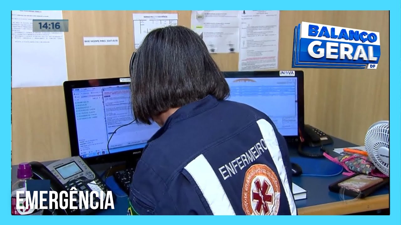 Saiba como funciona a central de atendimento de emergência do Samu - YouTube
