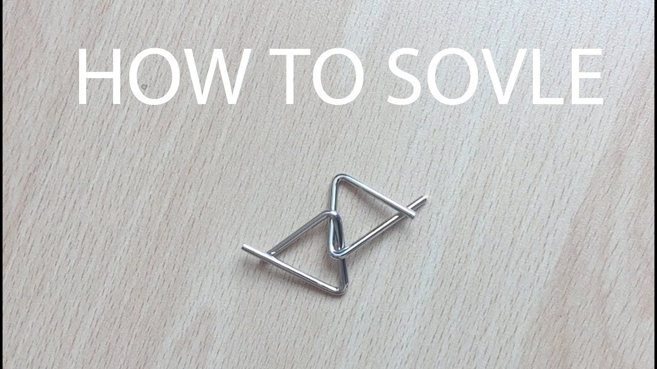 Metal Puzzle solution 1 (Easy) - YouTube