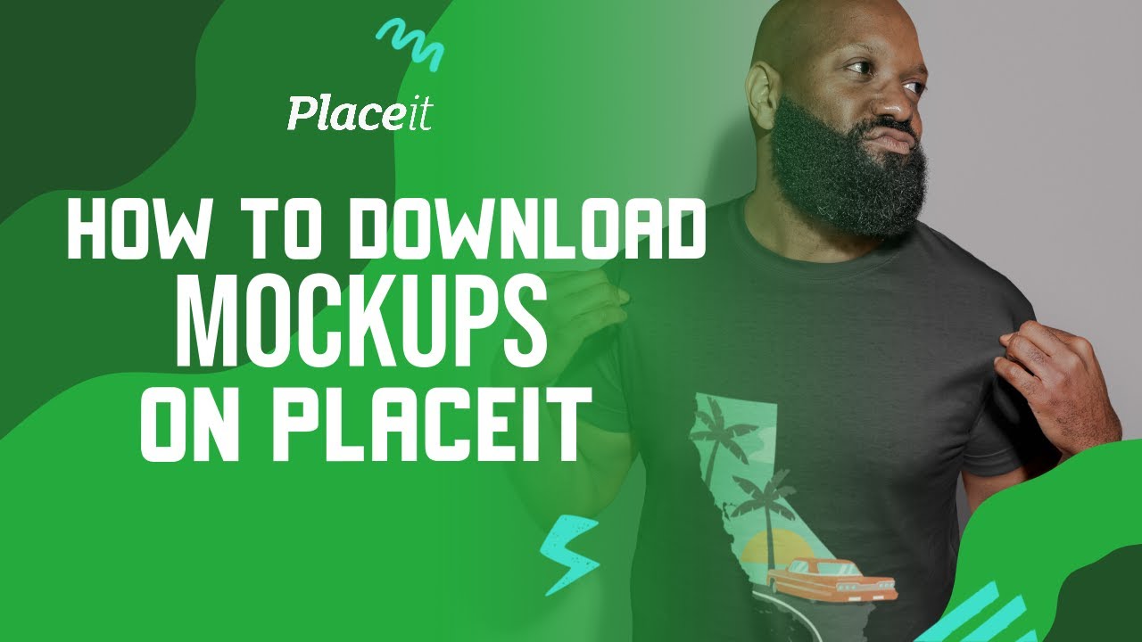 How to Download Mockups on Placeit - YouTube
