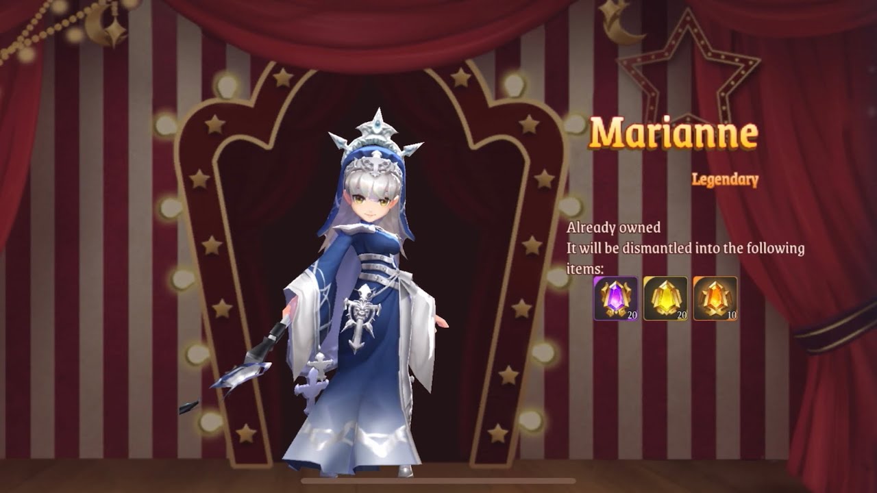 Light of Thel: New Era | Priest Gameplay | Gacha: Received Marianne ...