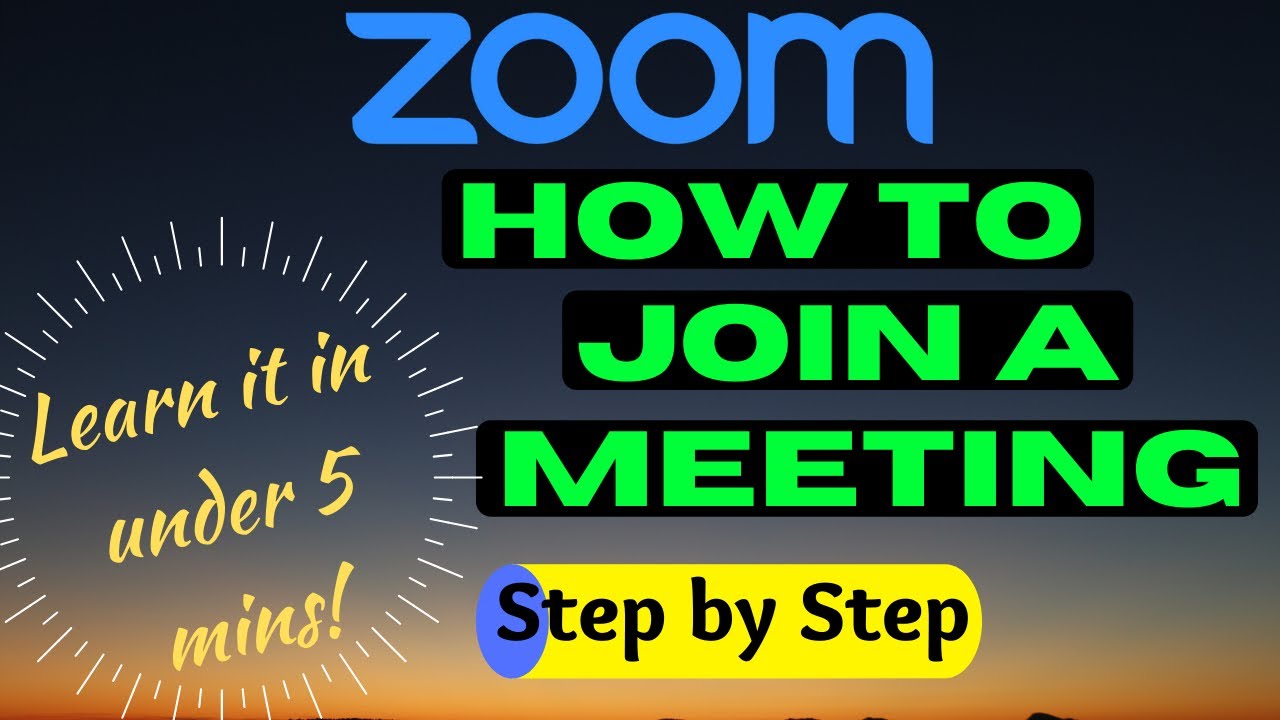 How to Join a Zoom Meeting | Quick, Simple and Easy - YouTube