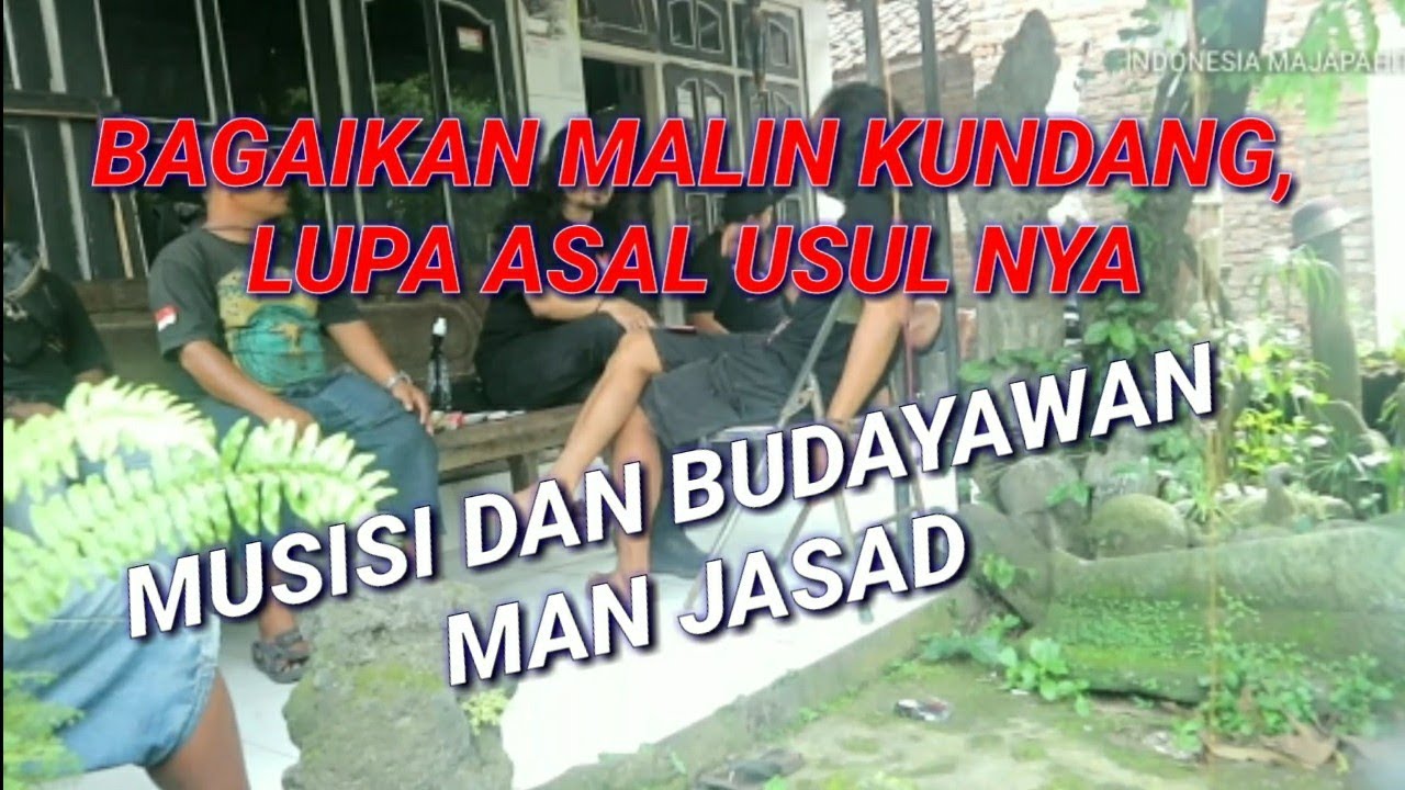 TAMU DARI SUNDA,MUSISI DAN BUDAYAWAN (MAN JASAD) - YouTube