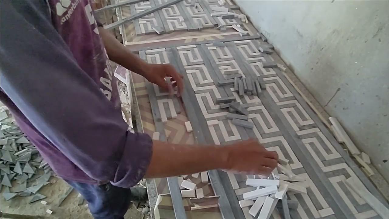 how to make the designer tile by arranging mini tiles #workshop #howto ...