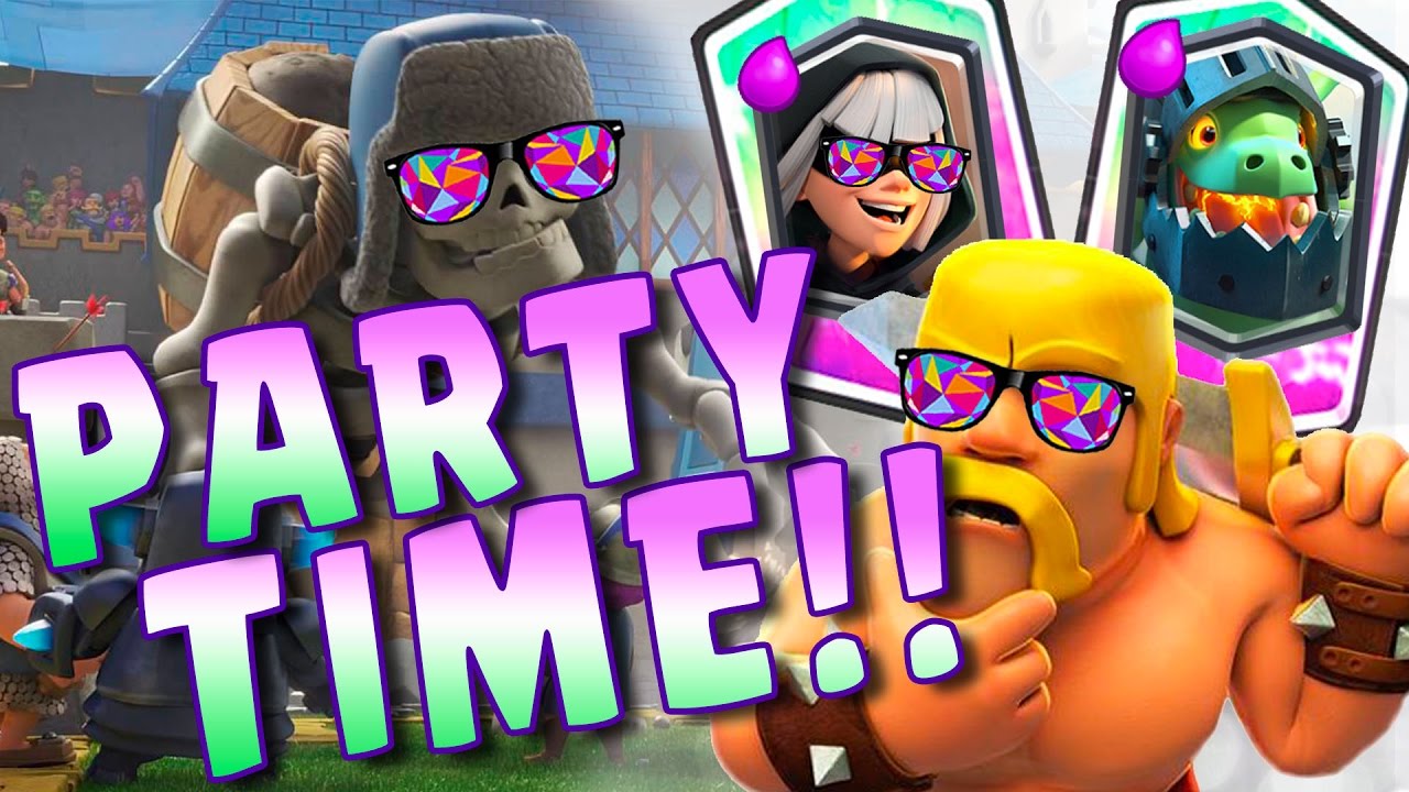 NEW CLASH ROYALE VLOG GIANT SKELETON || CLASH ROYALE DECK BUILD - YouTube