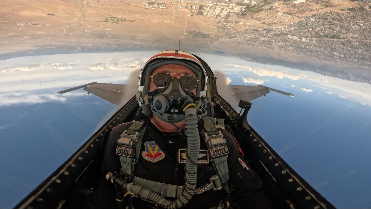 F-16 Viper Demo with Cockpit Radio Communications 2025 - Maj Taylor ...
