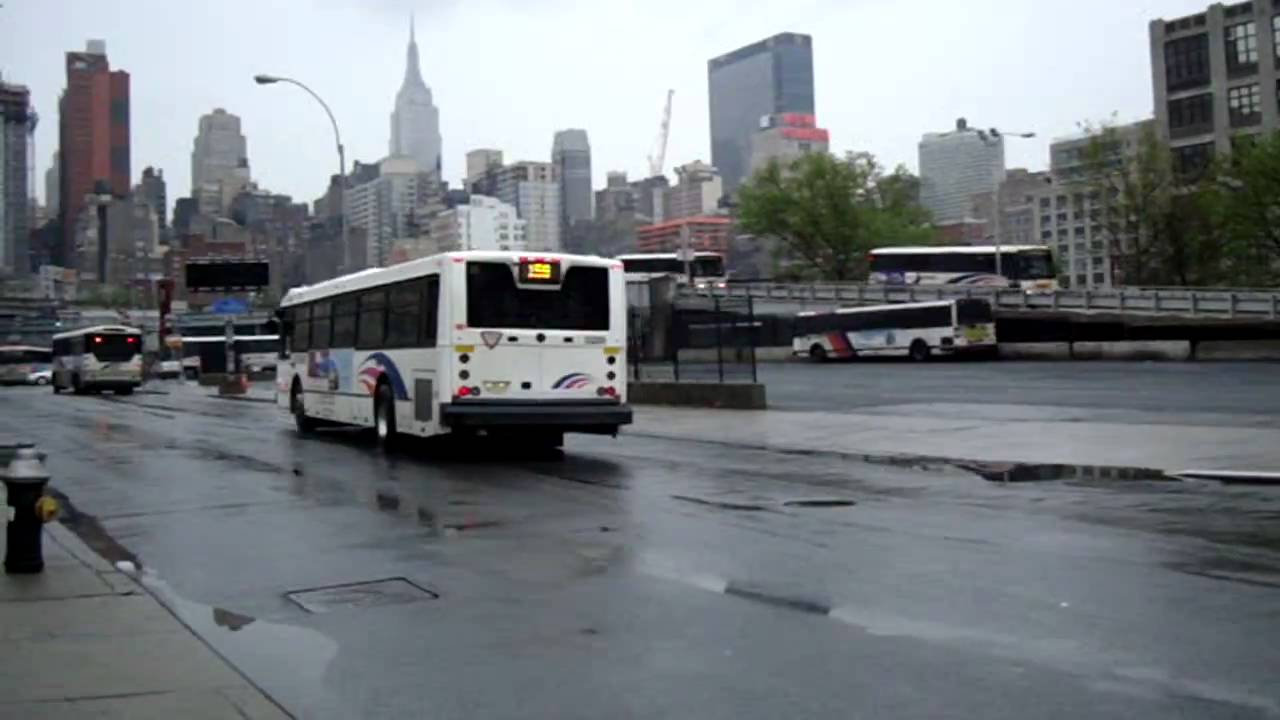 New Jersey Transit : NABI 416.15 On Rt.159X, MCI D4000 & D4500CL @ 40th ...