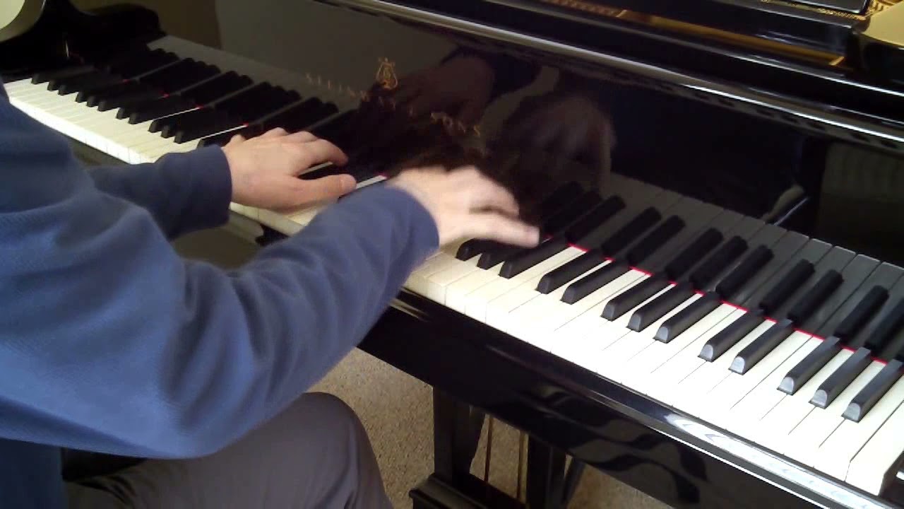 Brian Chapple:' The Blue Pool' for piano - YouTube