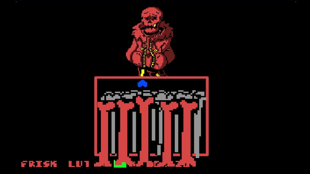 [Scratch]SwapFell Red Pacifist Papyrus Fight (Undertale FanGame) - YouTube