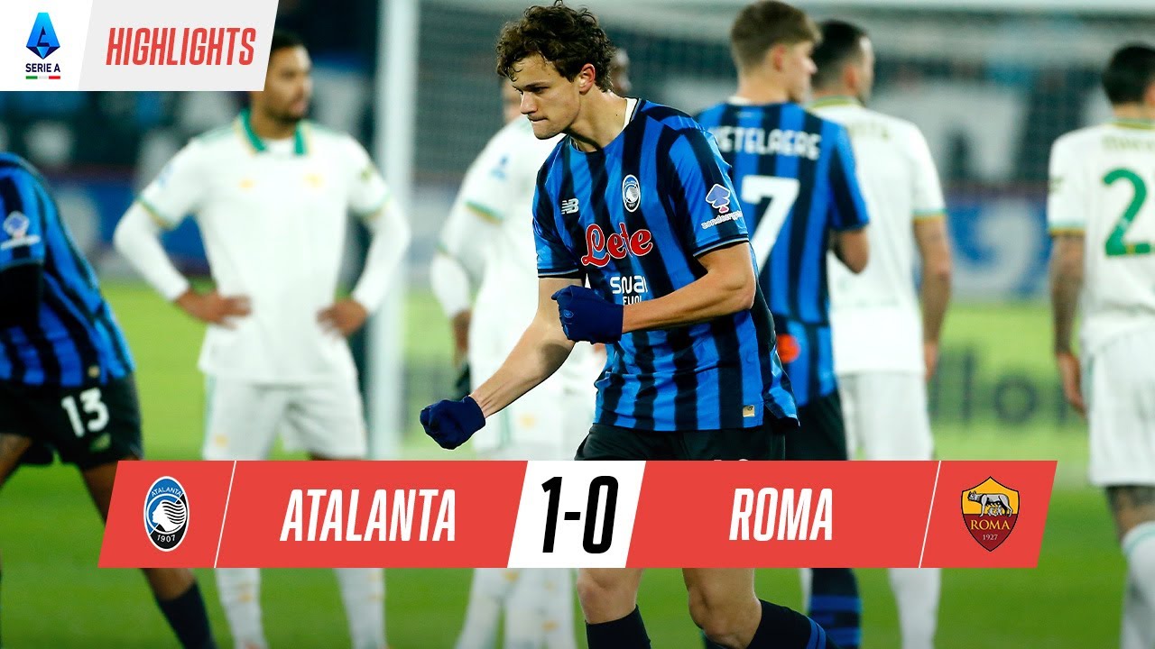 Atalanta 1-0 AS Roma | DOLOROSA DERROTA para La ROMA de visita ...