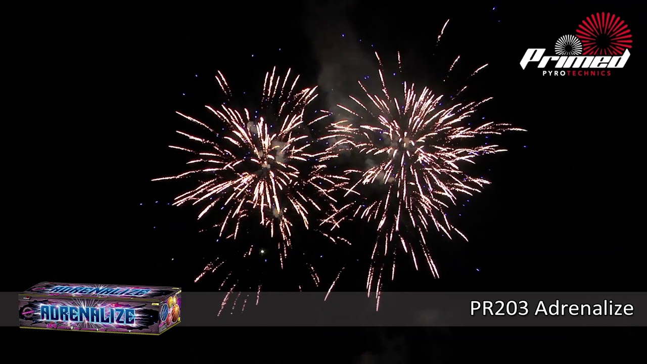 Firework Crazy - Adrenalize by Primed Pyrotechnics - YouTube