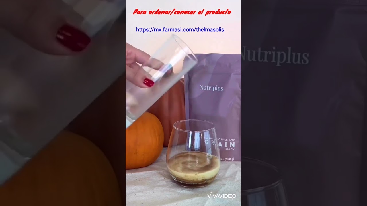Nutriplus Coffee Instant Fiber Blend - YouTube