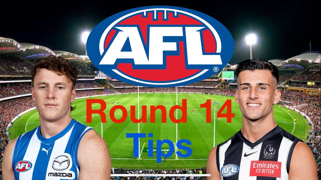 My 2024 AFL Round 14 Tips - YouTube