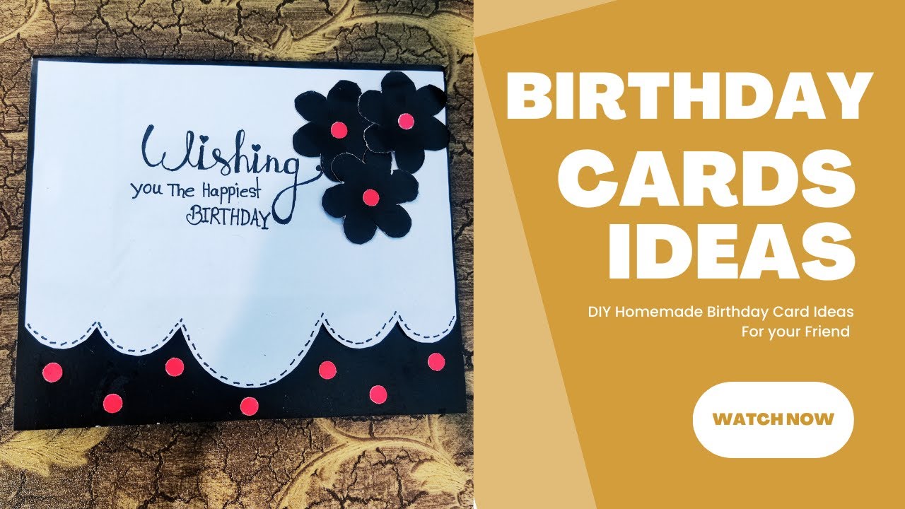 Easy Handmade Beautiful Birthday Card Ideas | DIY Birthday Card Ideas ...