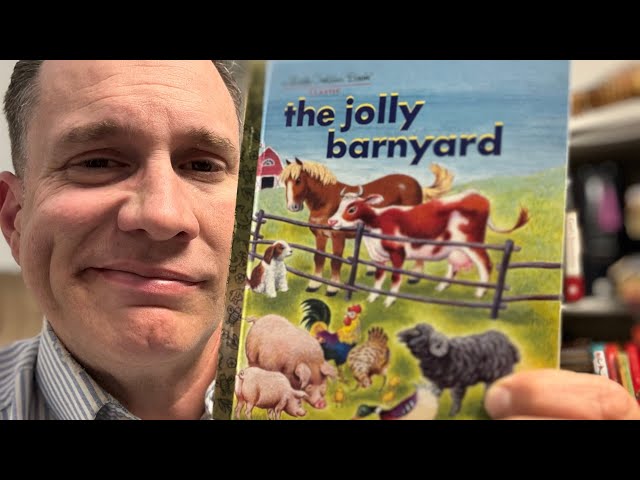 Jolly Barnyard Little Golden Book THE BOSS OF The Barnyard A Golden