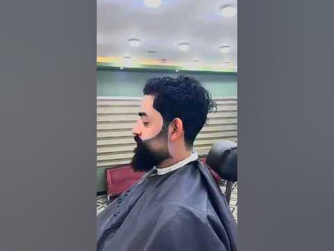 How to properly trim your beard to grow it,how to make a guideline haircut - YouTube