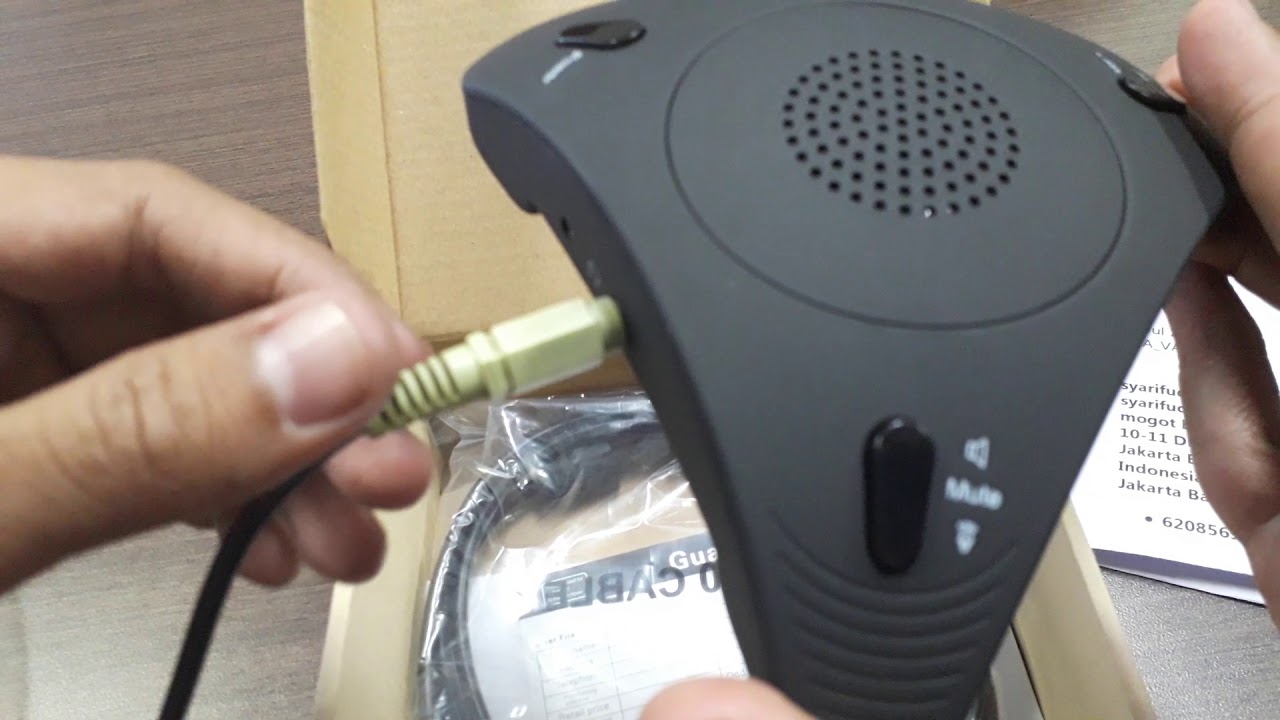 Review YAC mic & speaker untuk skype - YouTube