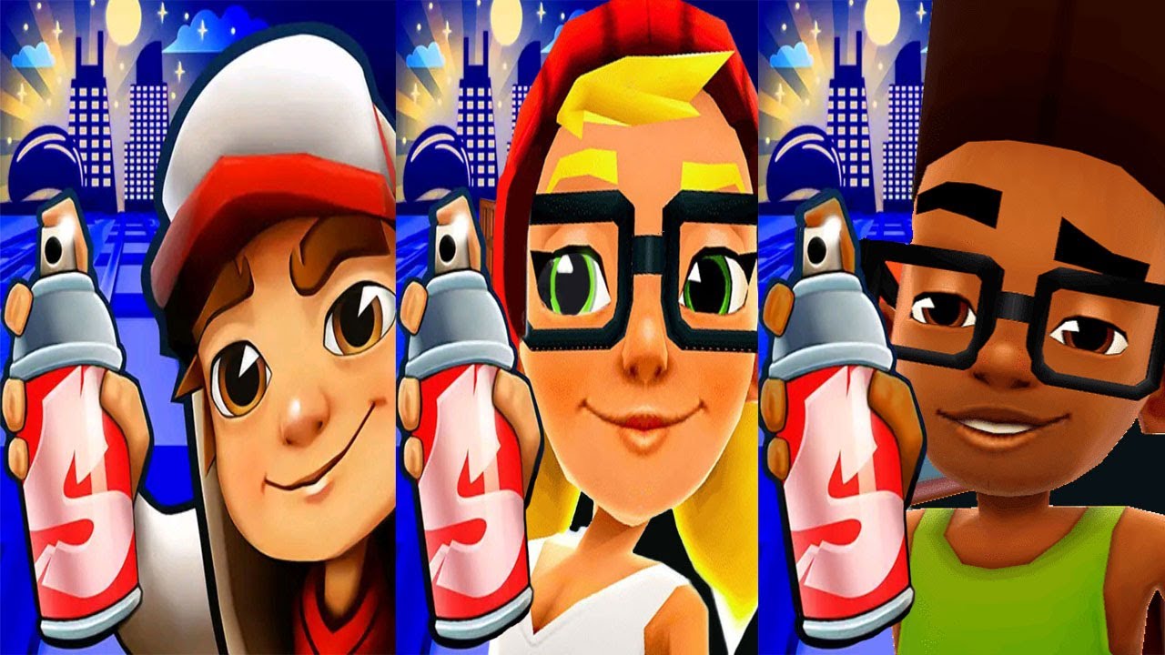 Subway Surfers Chicago 2023 - Jake vs Tricky vs Fresh - All Characters ...