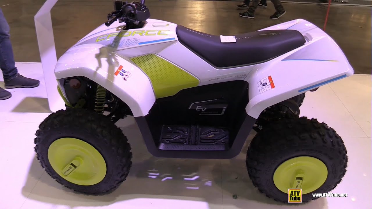 2022 CFmoto Cforce EV 110 - Modern Electric ATV - YouTube