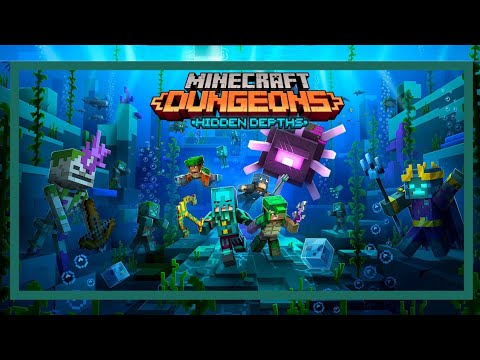 MINECRAFT DUNGEONS: Hidden Depths - O Início de Gameplay da Dlc ...