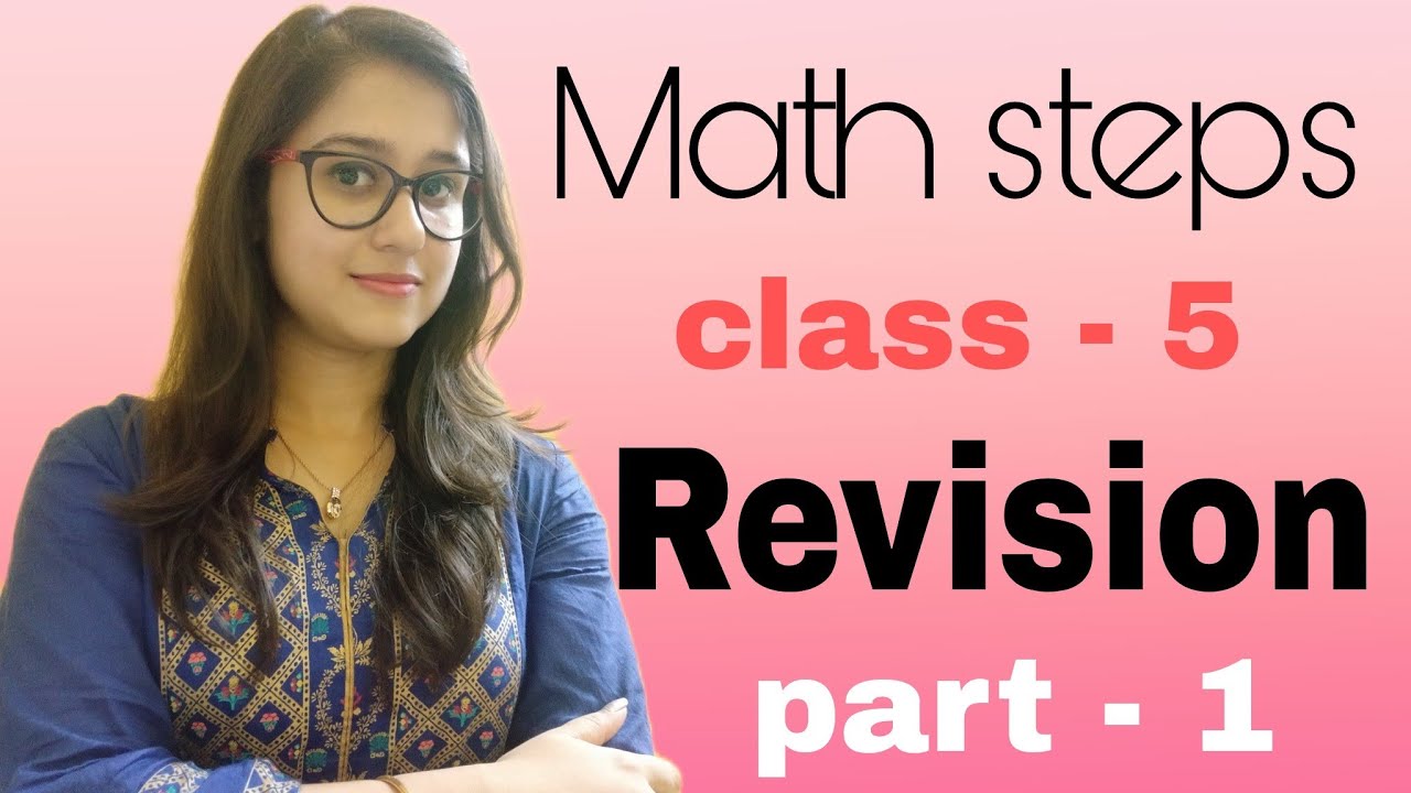 Math Steps 5 Exercise 1 part-1 (Q.1- Q.10) - YouTube