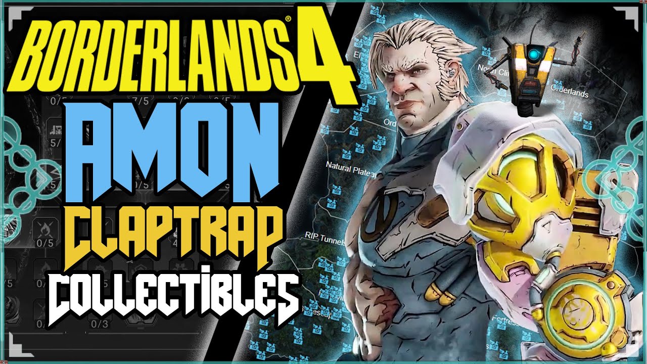 BORDERLANDS 4 | AMON, CLAPTRAP, MARCUS! | NEWS! - YouTube