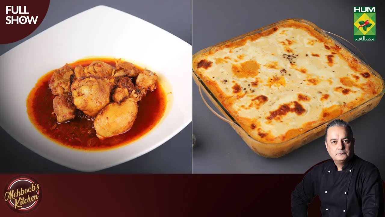 Greek Moussaka & Dehli Chicken Qorma | Mehboob's Kitchen | Chef Mehboob ...