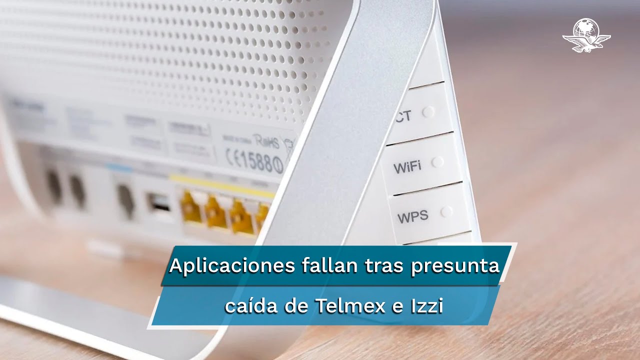 Usuarios reportan fallas en el internet de Telmex e Izzi - YouTube