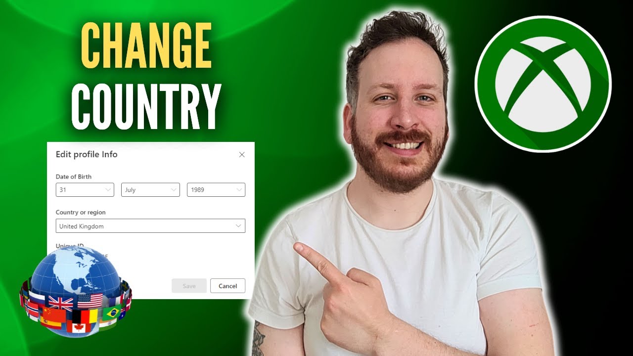 How To Change Country On Xbox Account - YouTube