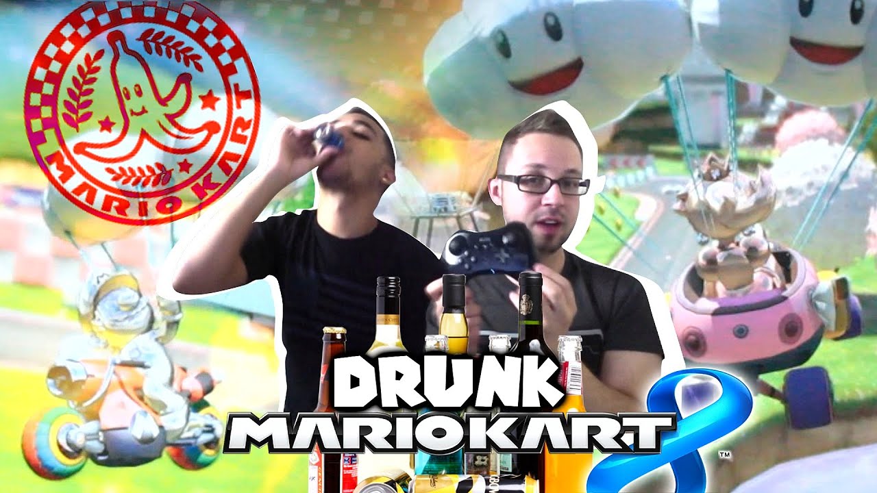 DRUNK Mario Kart 8! - YouTube