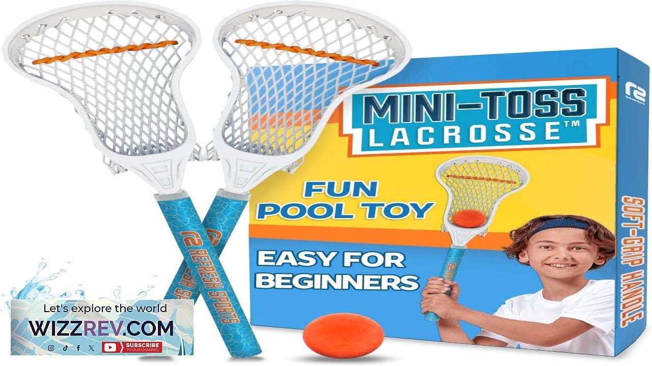 Mini Toss Lacrosse Set The Ultimate Game for Boys & Girls - YouTube