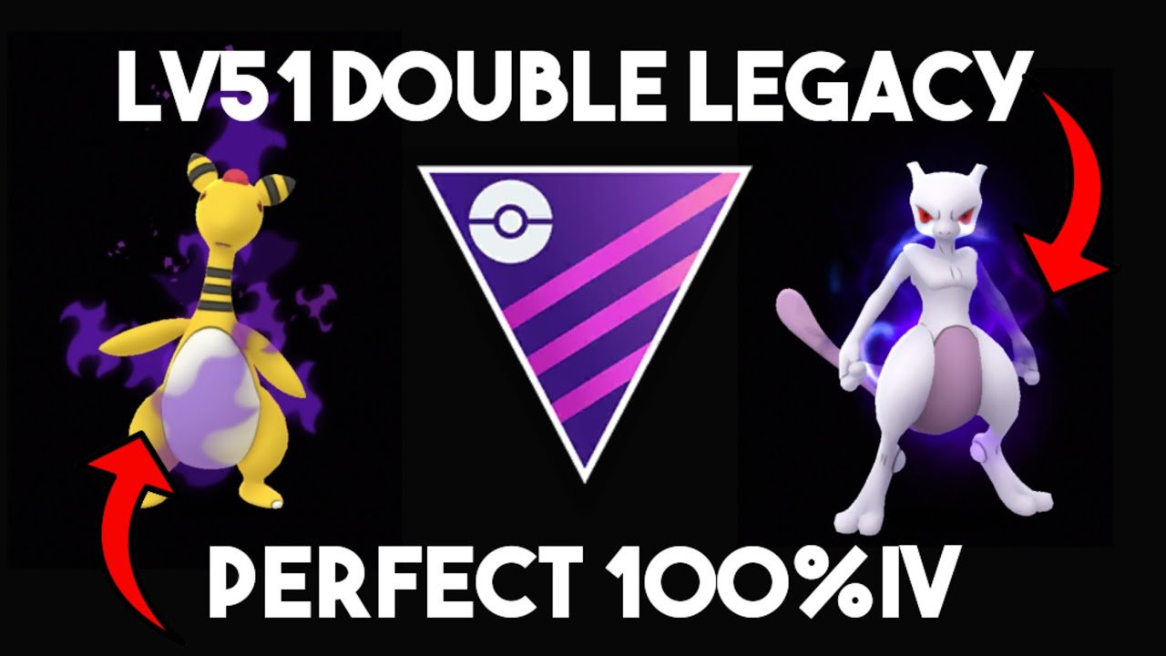 PERFECT 100% IV Shadow Ampharos Legacy Tyranitar LV51 Double Legacy ...