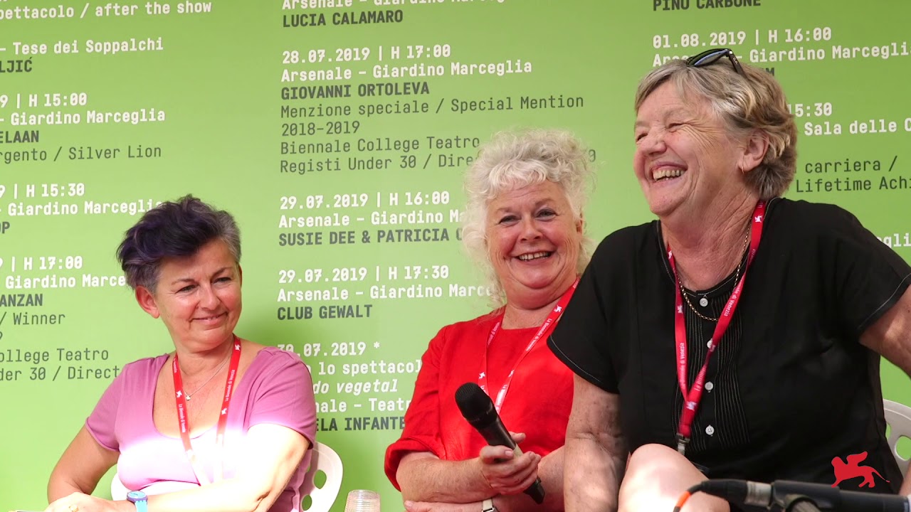 Biennale Teatro 2019 - Encounter with Susie Dee & Patricia Cornelius ...