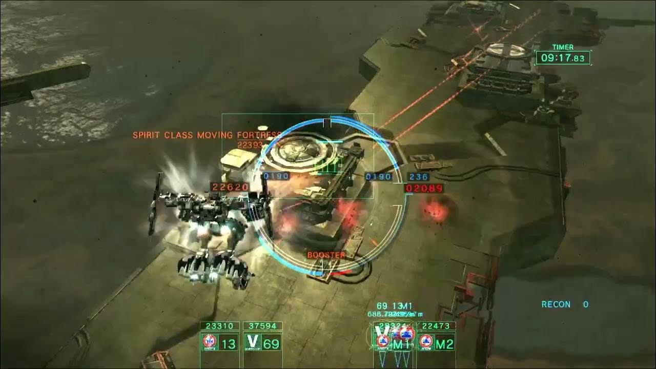 ACVD スピリット級移動要塞4機攻略 2023 08 12 - YouTube