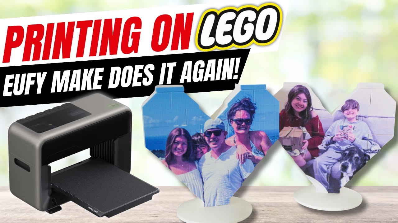 Print on LEGOs with Eufy UV Printer | Custom LEGO Printing with UV Ink ...