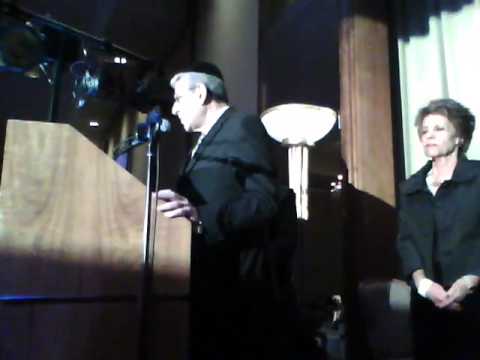 Rabbi David Shofet speaking at honoring event for Iranian Jewish Women ...