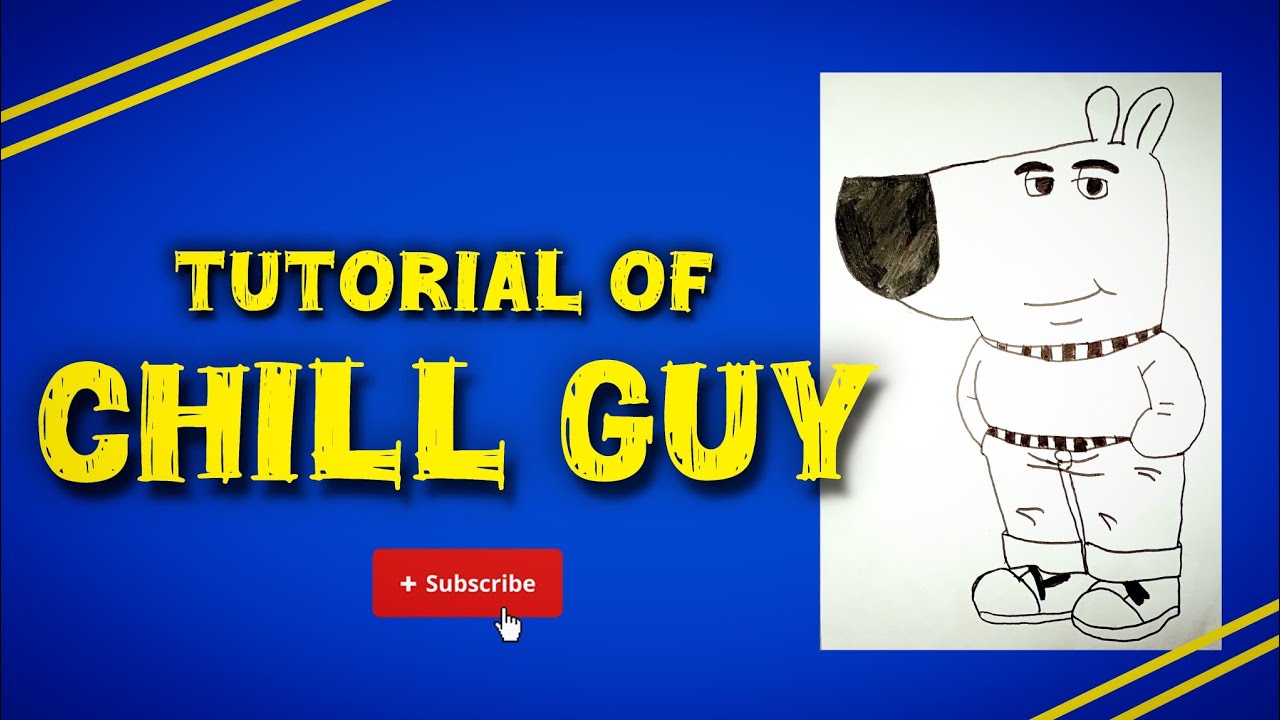How To Draw Chill Guy In Just 6 Minutes😯🗿 | Step by Step😍 ...