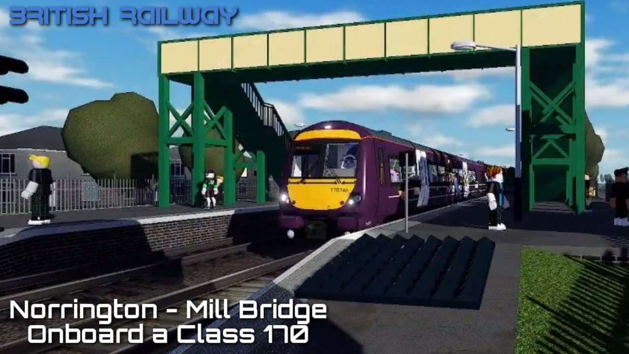 Norrington - Mill Bridge (Class 170 FULL ROUTE VISUAL) | British ...